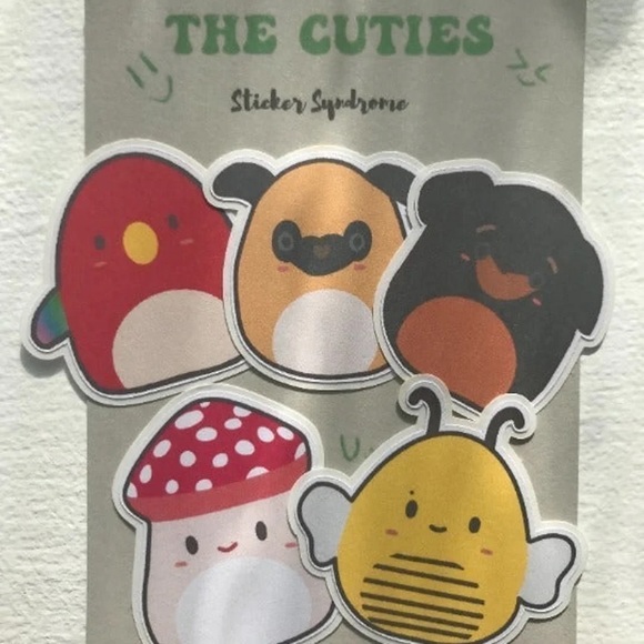 Squishmallows | Art | Squishmallow Sticker Pack The Cuties | Poshmark